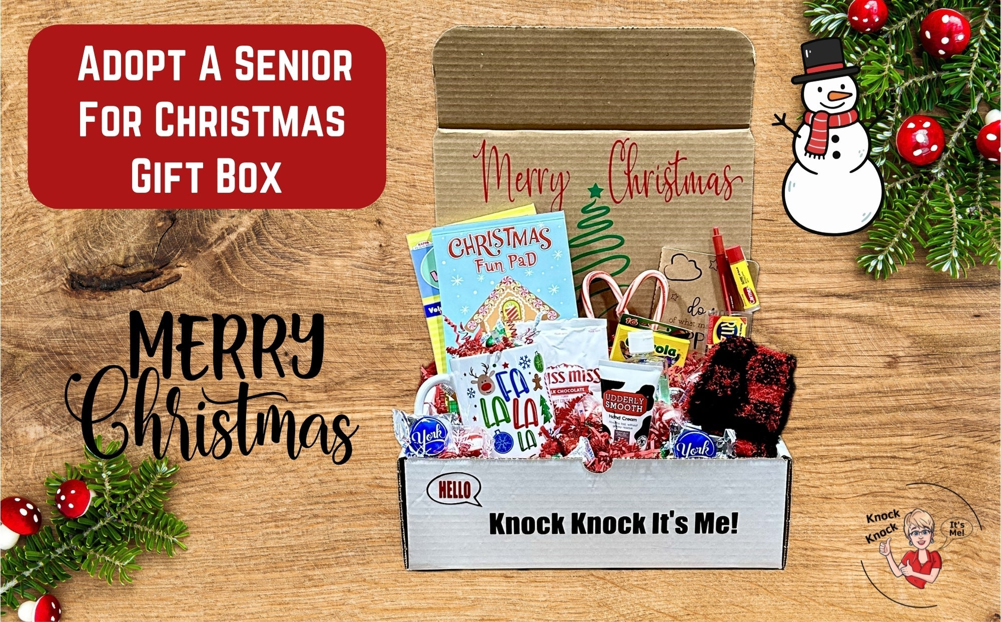 Adopt a Senior - Program for Christmas – Knock Knock It's Me!
